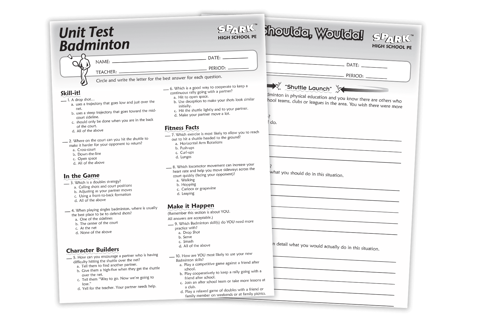 SPARK High School Physical Education Curriculum Program - SPARK PE