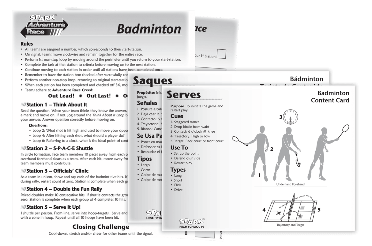 SPARK High School Physical Education Curriculum Program - SPARK PE