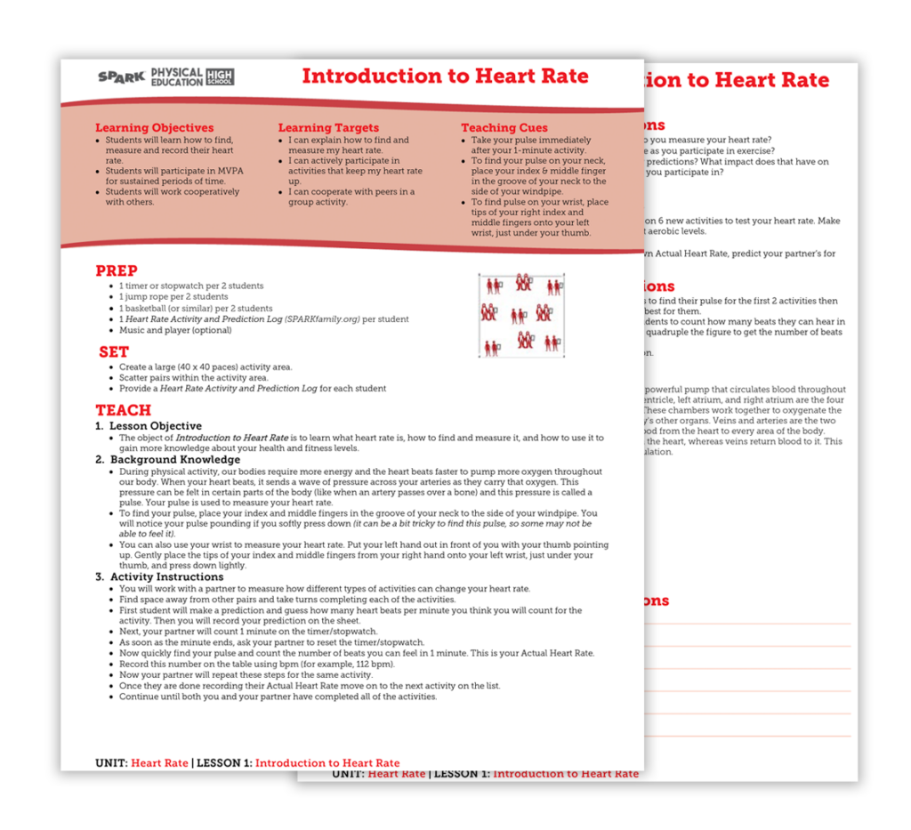 SPARK High School Physical Education Curriculum Program - SPARK PE