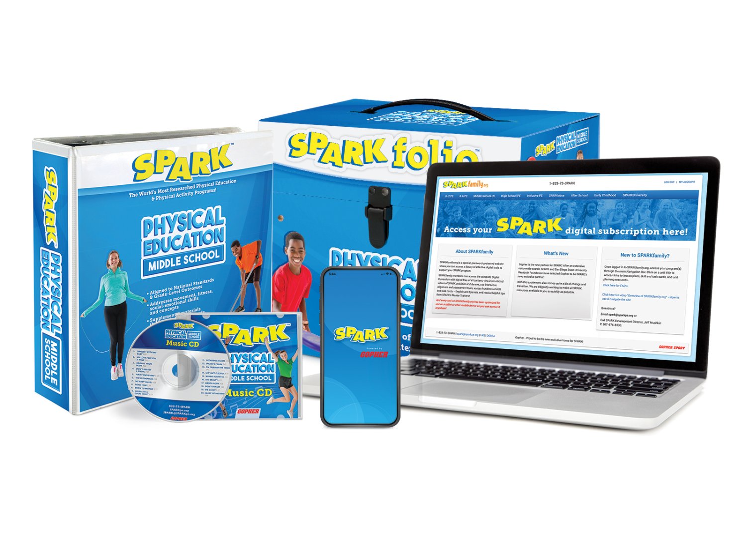 SPARK Middle School Physical Education Curriculum Program - SPARK PE