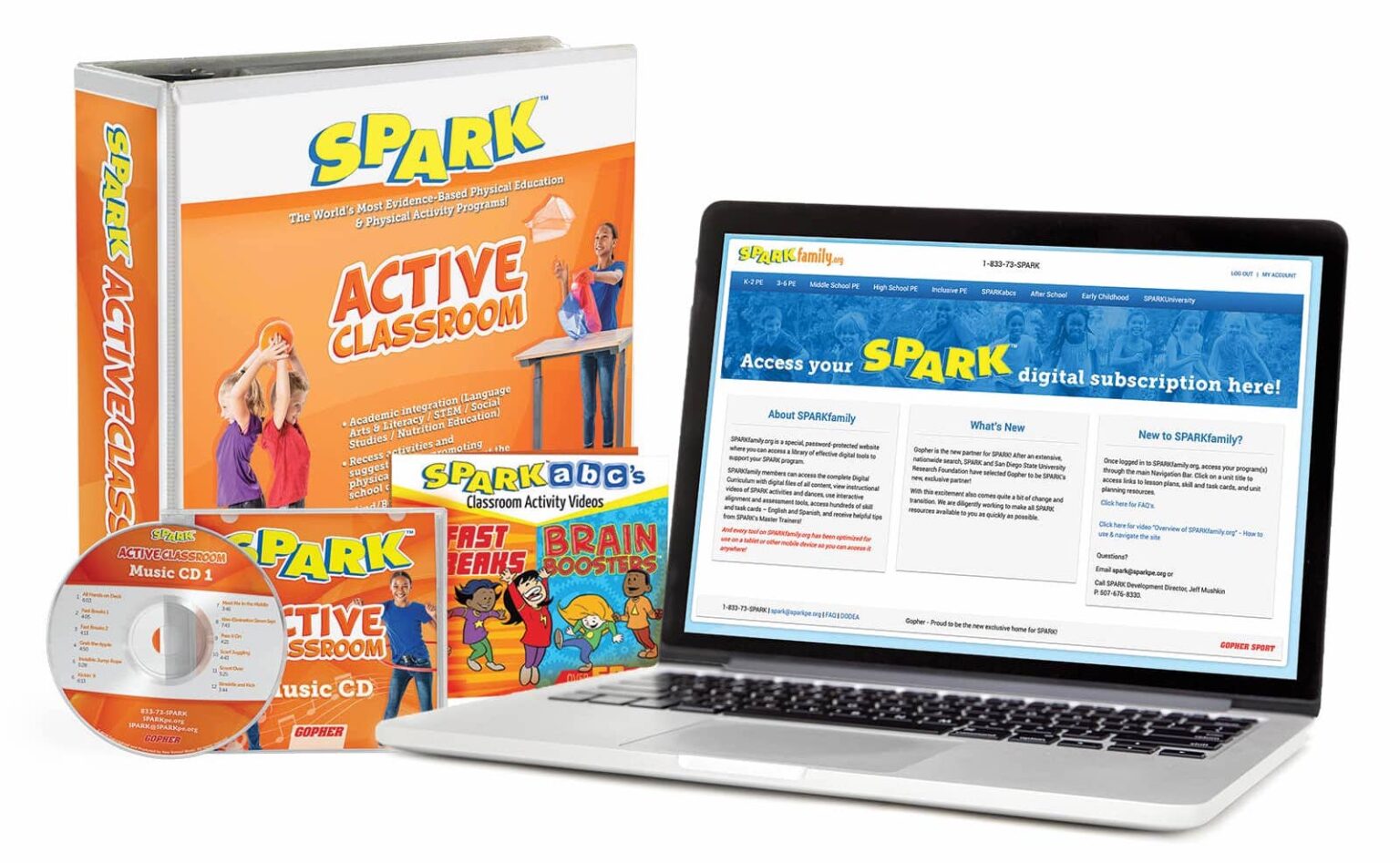 SPARKabc's Classroom Activity & Recess Curriculum Program - SPARK PE