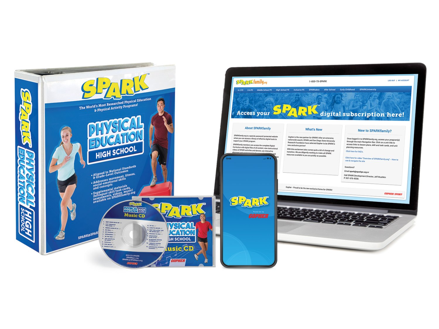 SPARK High School Physical Education Curriculum Program - SPARK PE